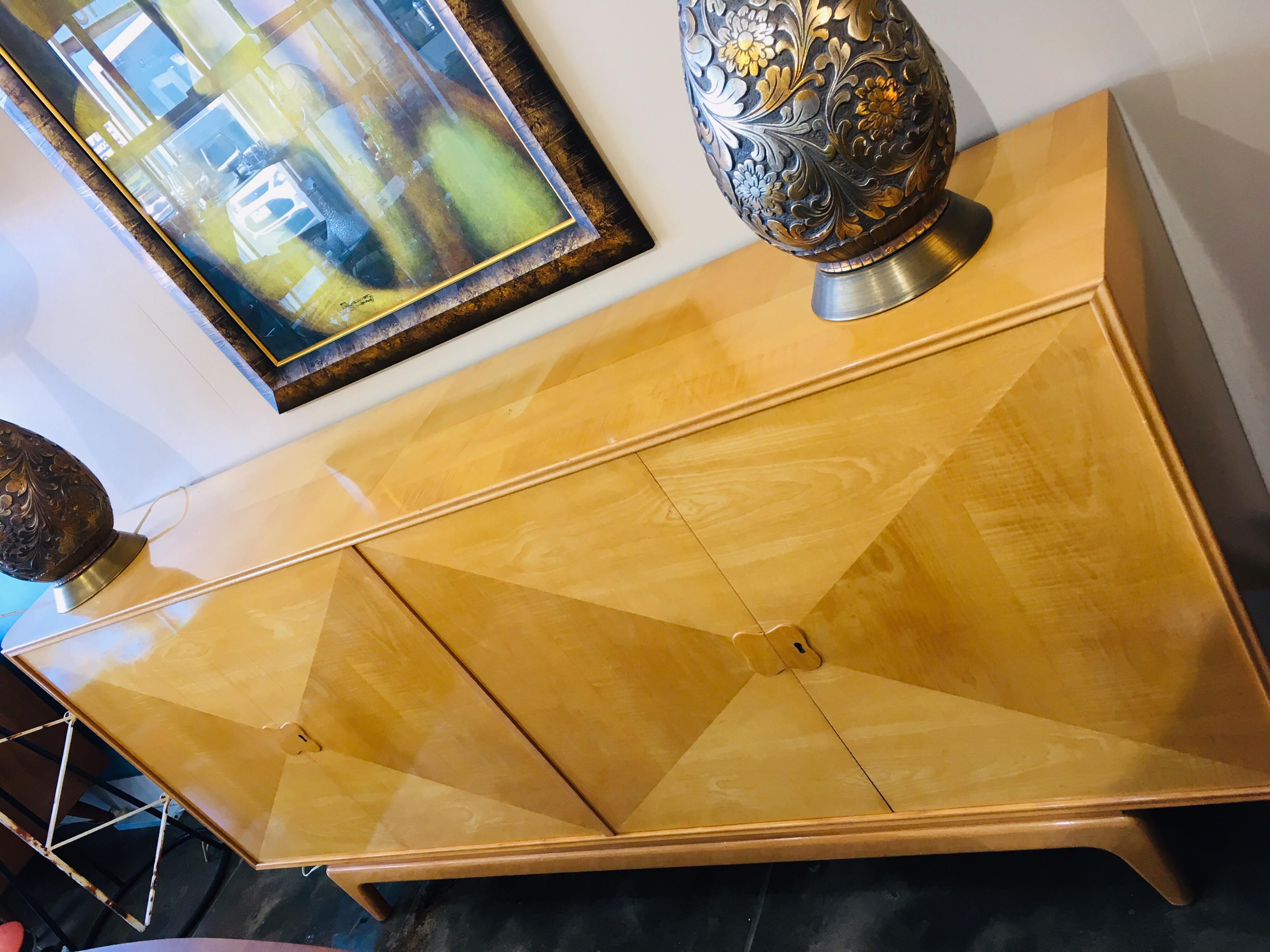 Midcentury Rosando Bros Australian Blondewood Sideboard, circa 1950s ...