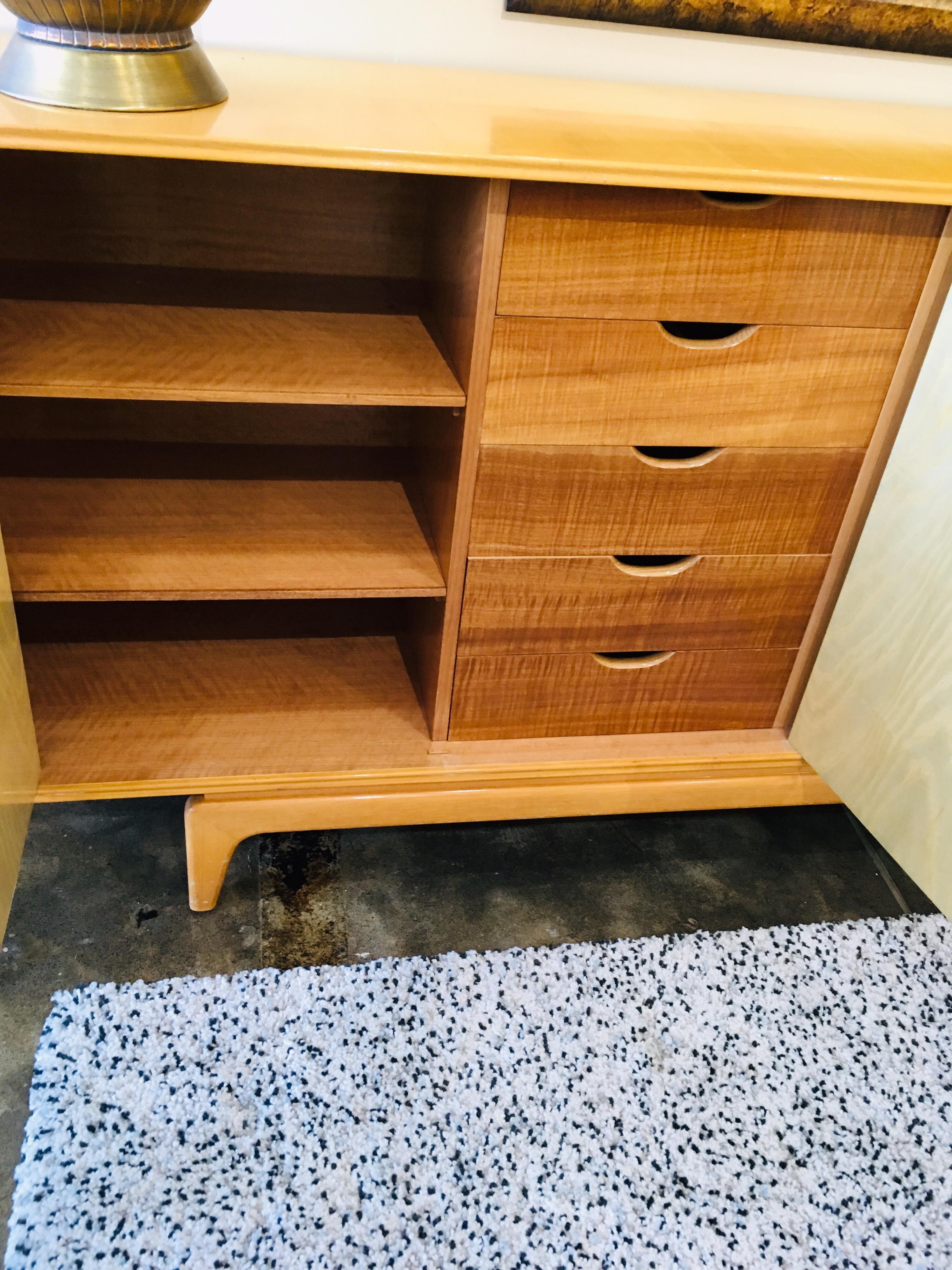 Midcentury Rosando Bros Australian Blondewood Sideboard, circa 1950s ...