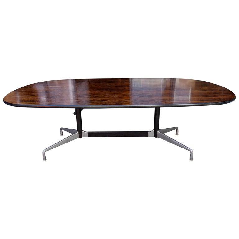 Midcentury Segmented Base Table by Eames for Herman Miller at 1stDibs