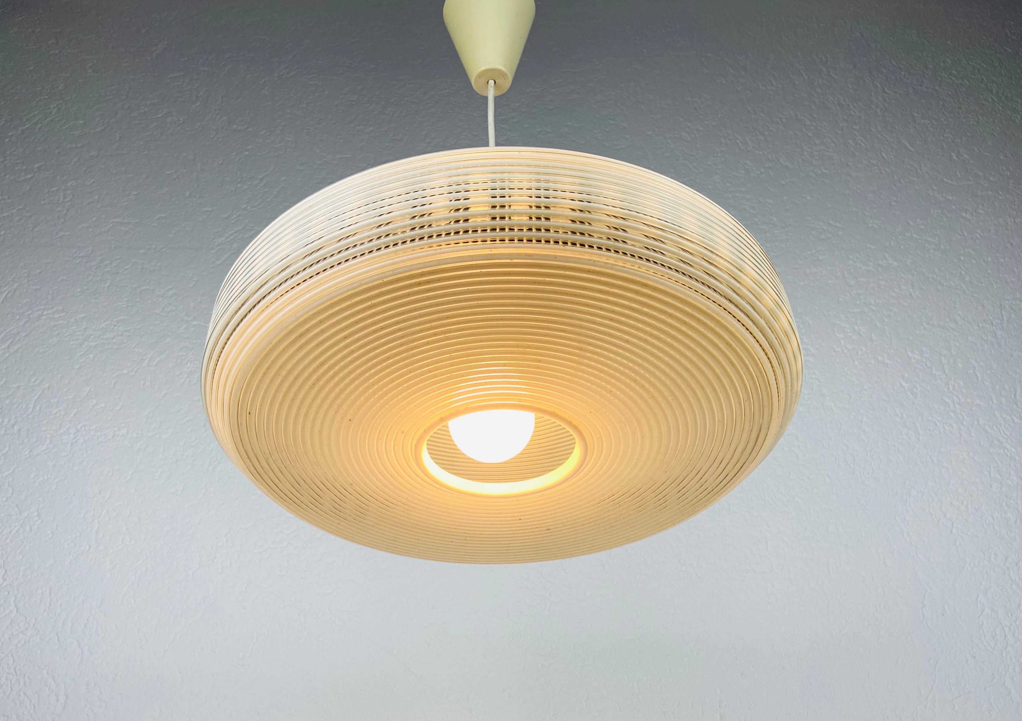 Midcentury Rotaflex Pendant Lamp, 1960s at 1stDibs | rotaflex lamp