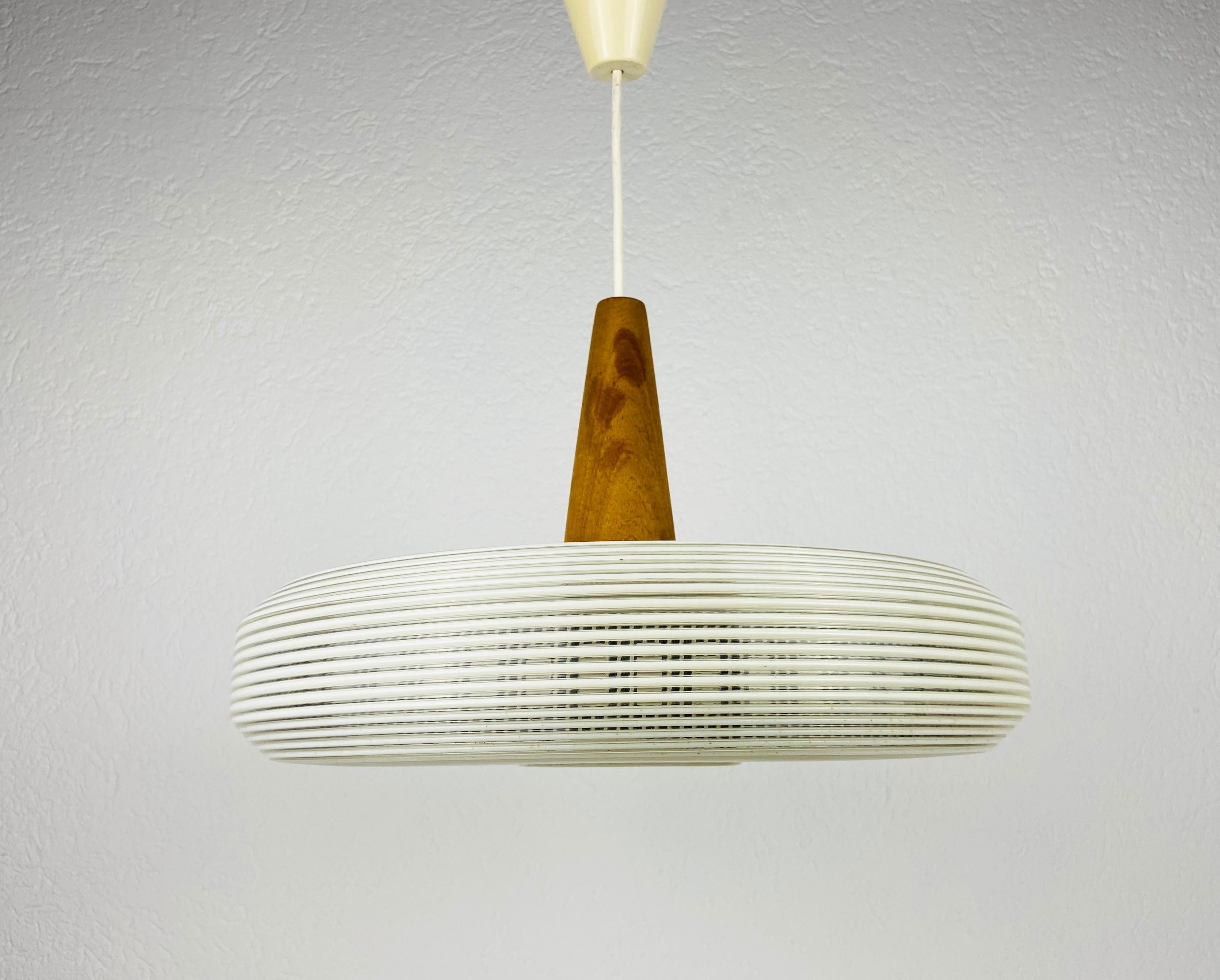 Midcentury Rotaflex Pendant Lamp, 1960s at 1stDibs | rotaflex lamp