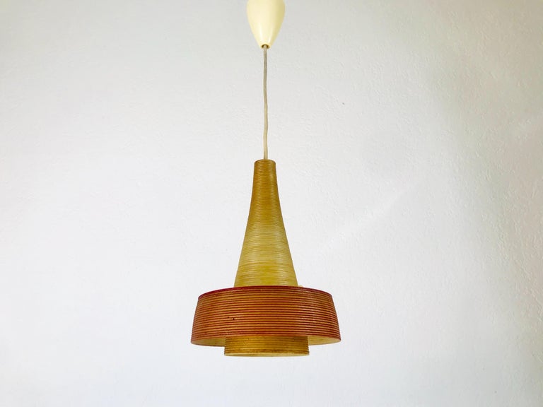 Midcentury Rotaflex Pendant Lamp, 1960s at 1stDibs