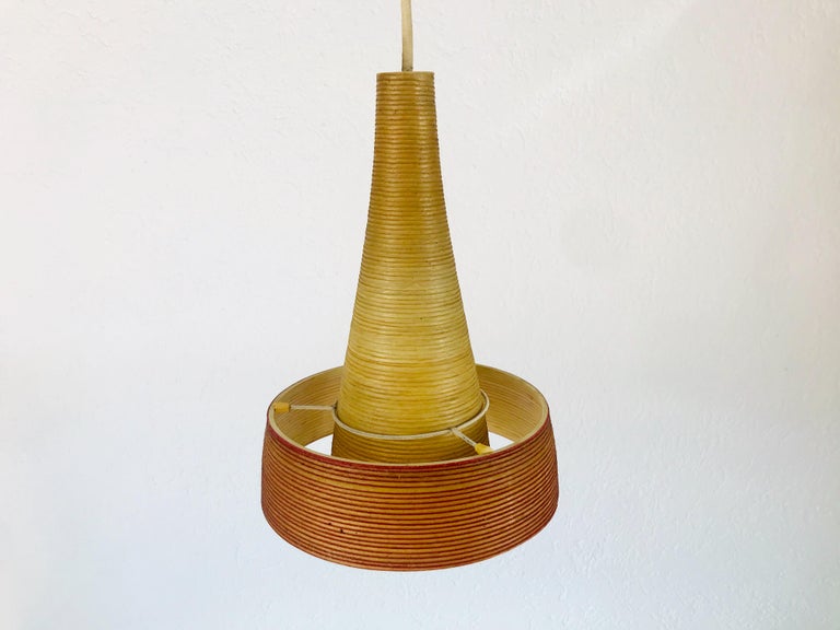 Midcentury Rotaflex Pendant Lamp, 1960s at 1stDibs