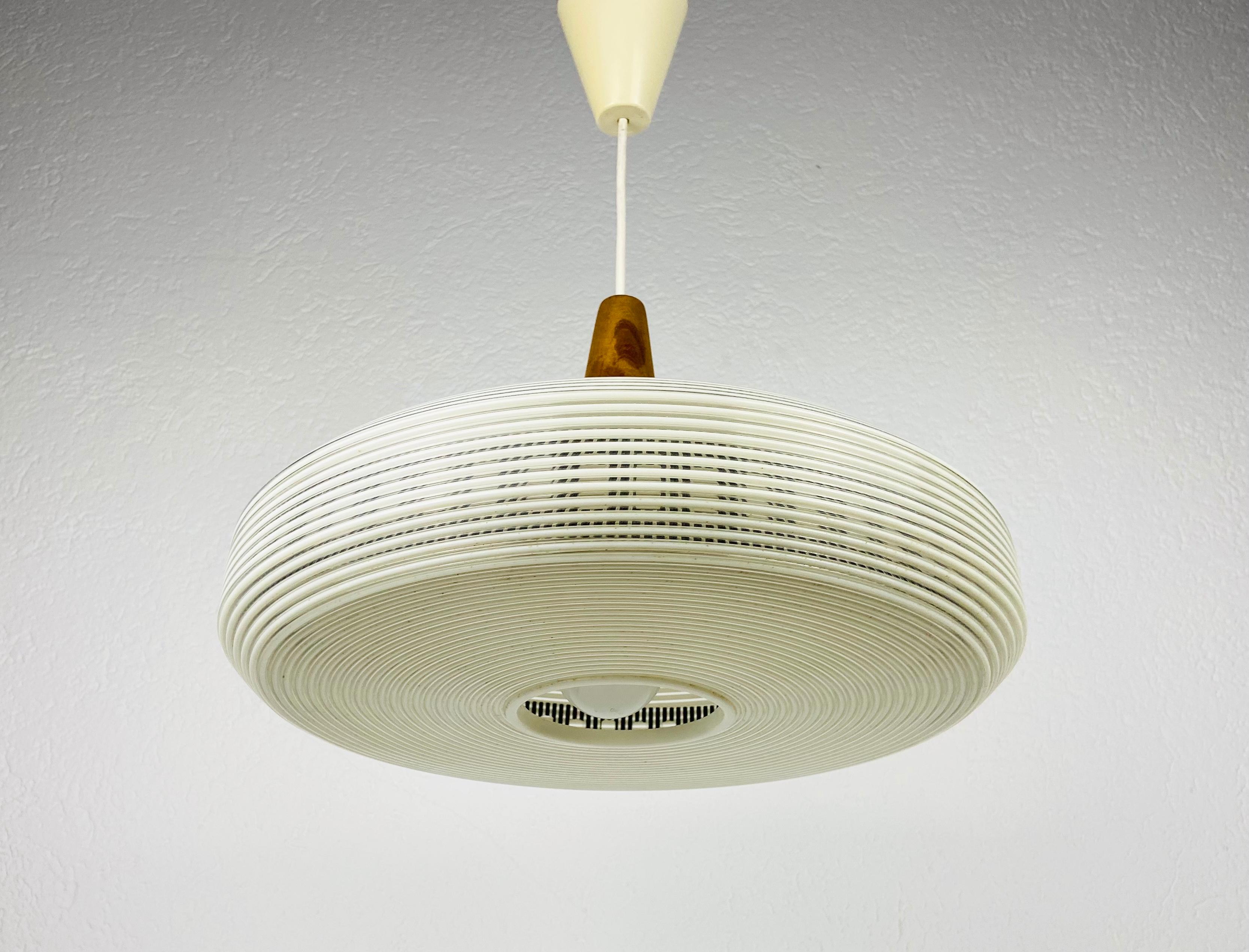 Midcentury Rotaflex Pendant Lamp, 1960s at 1stDibs | rotaflex lamp