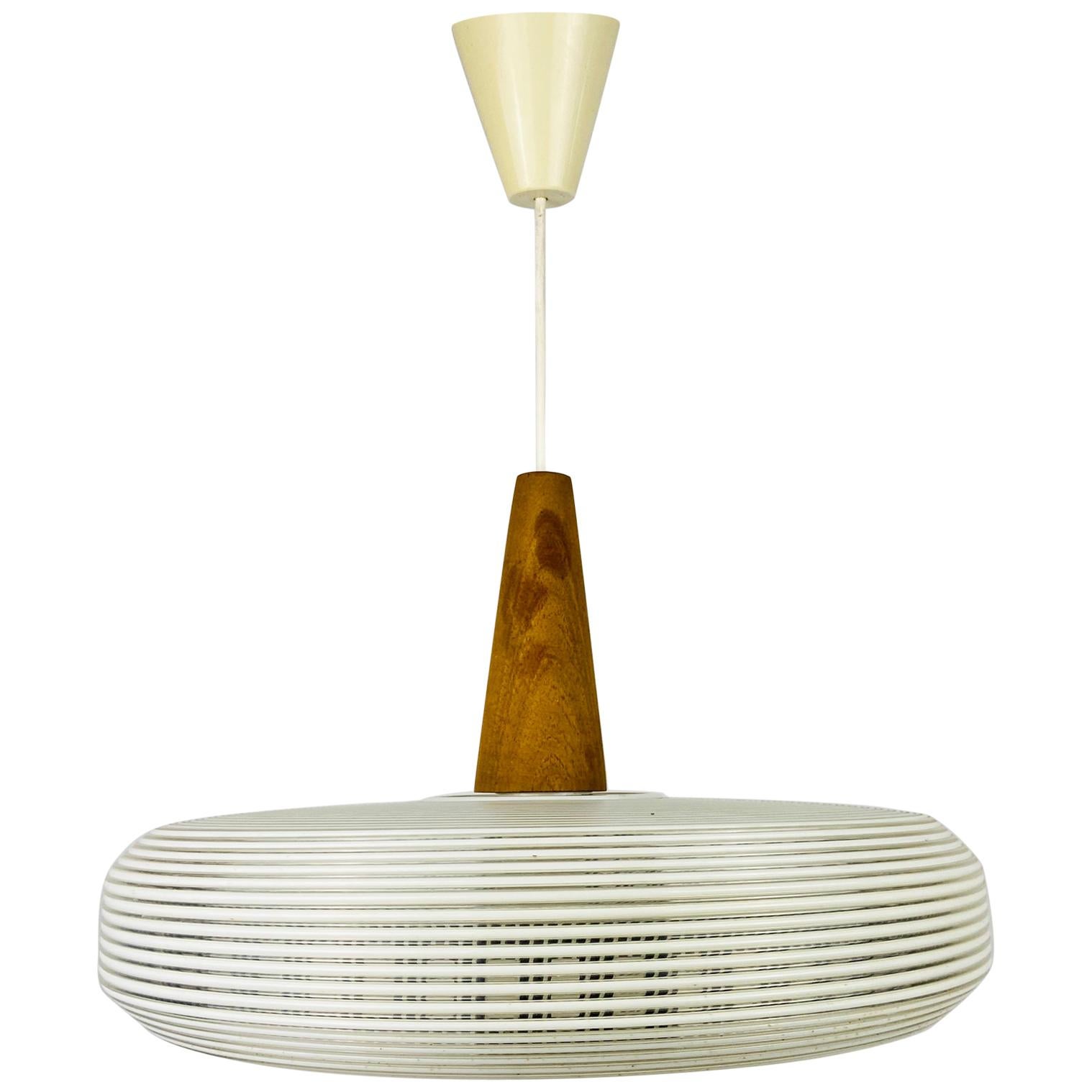 Midcentury Rotaflex Pendant Lamp, 1960s at 1stDibs | rotaflex lamp