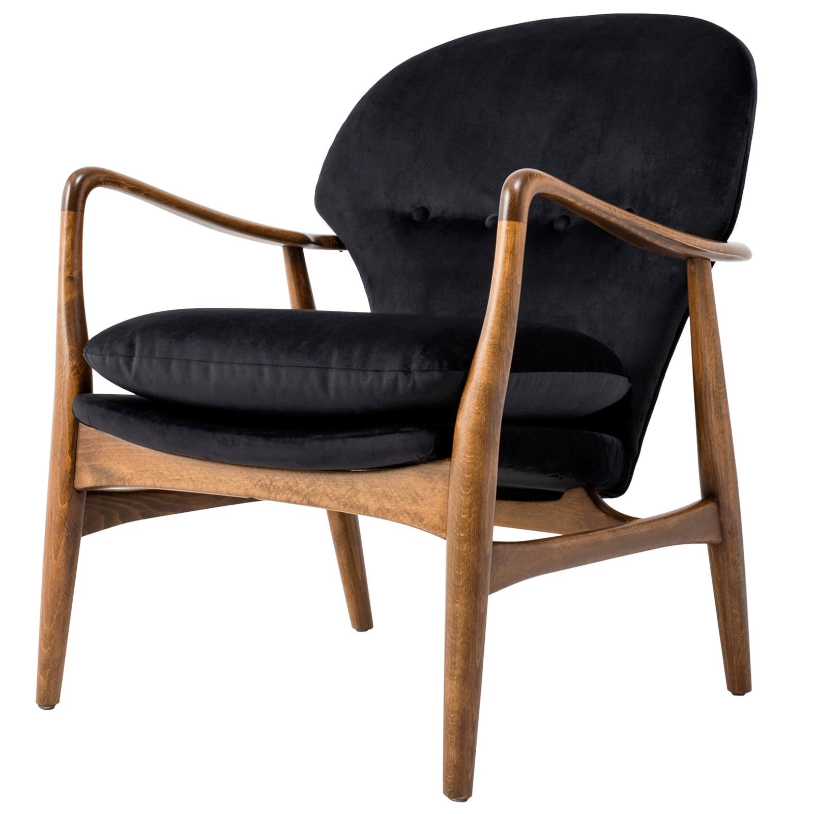 Scandinavian Design Armchair Vintage Ash at 1stDibs