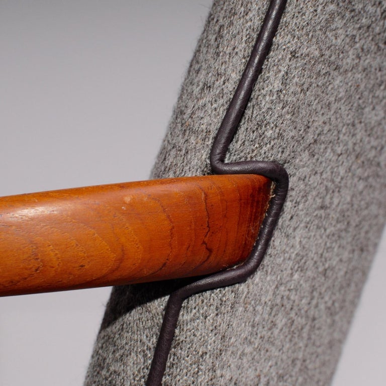 Midcentury Scandinavian Modern Alf Sture Armchairs Teak and Wool Norway ...