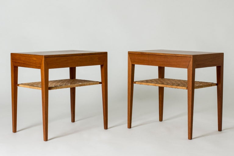 Mid-Century Scandinavian Side Tables, Severin Hansen, Haslev, Denmark ...