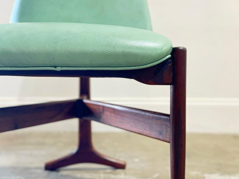 Midcentury Sculptural Chair in Walnut by Seymour James Weiner for ...