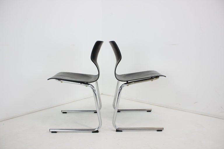Mid Century Set of 2 Pagwood Chairs by Flototto, 1982 For Sale at 1stDibs