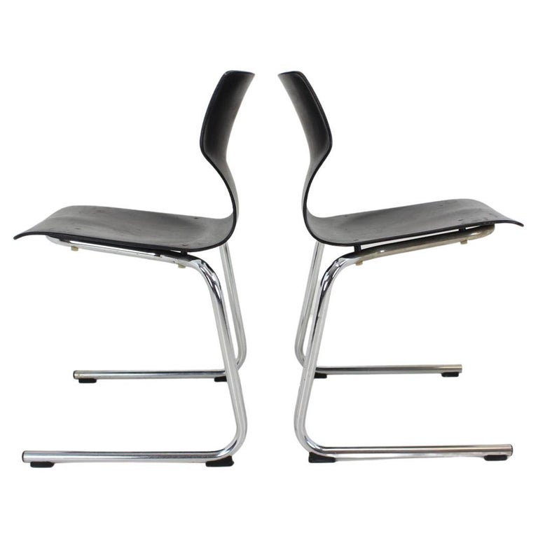 Mid Century Set of 2 Pagwood Chairs by Flototto, 1982 For Sale at 1stDibs