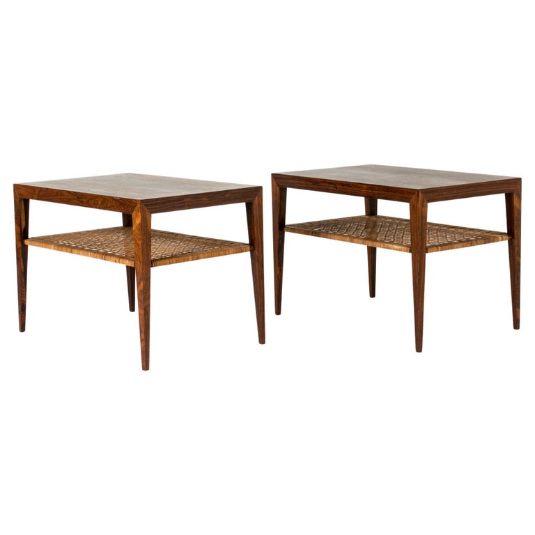 Midcentury side Tables by Severin Hansen, Haslev, Denmark, 1950s at 1stDibs