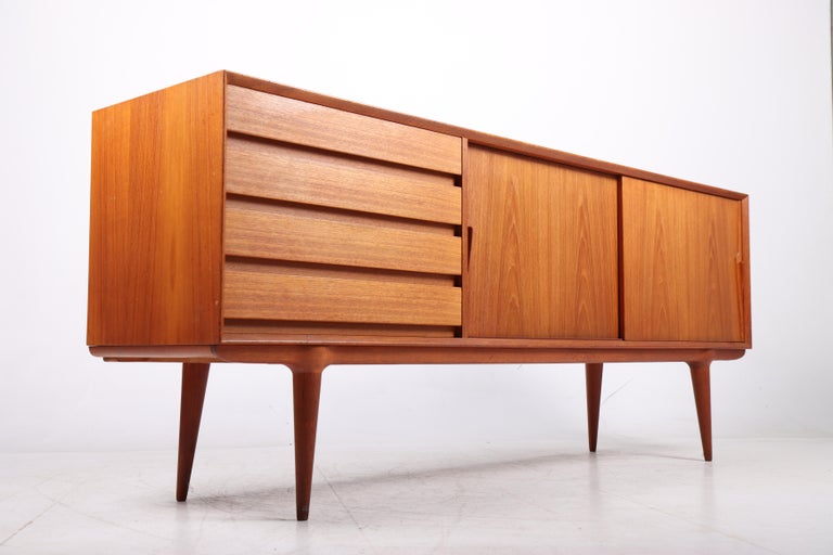 Midcentury Sideboard in Teak by Omann Jun, 1950s For Sale at 1stDibs