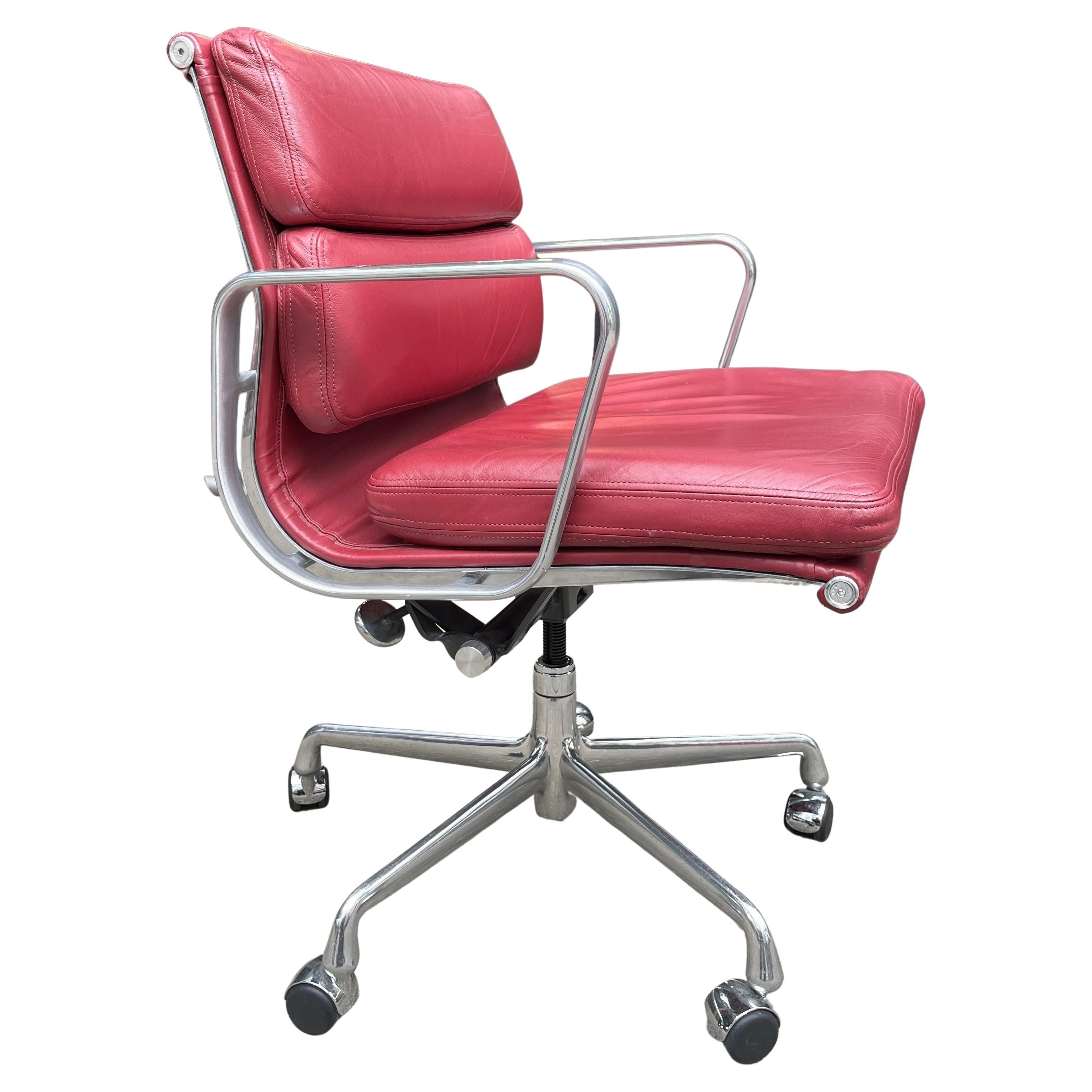 Midcentury Soft Pad Chairs by Eames for Herman Miller 'Four Available ...