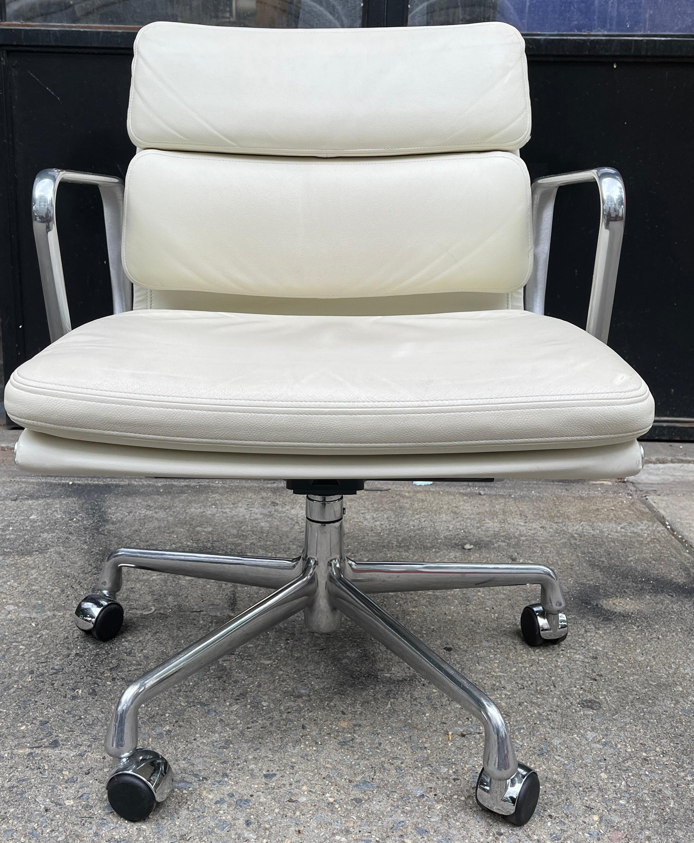 Midcentury Soft Pad Chairs by Eames for Herman Miller 'Two Available ...