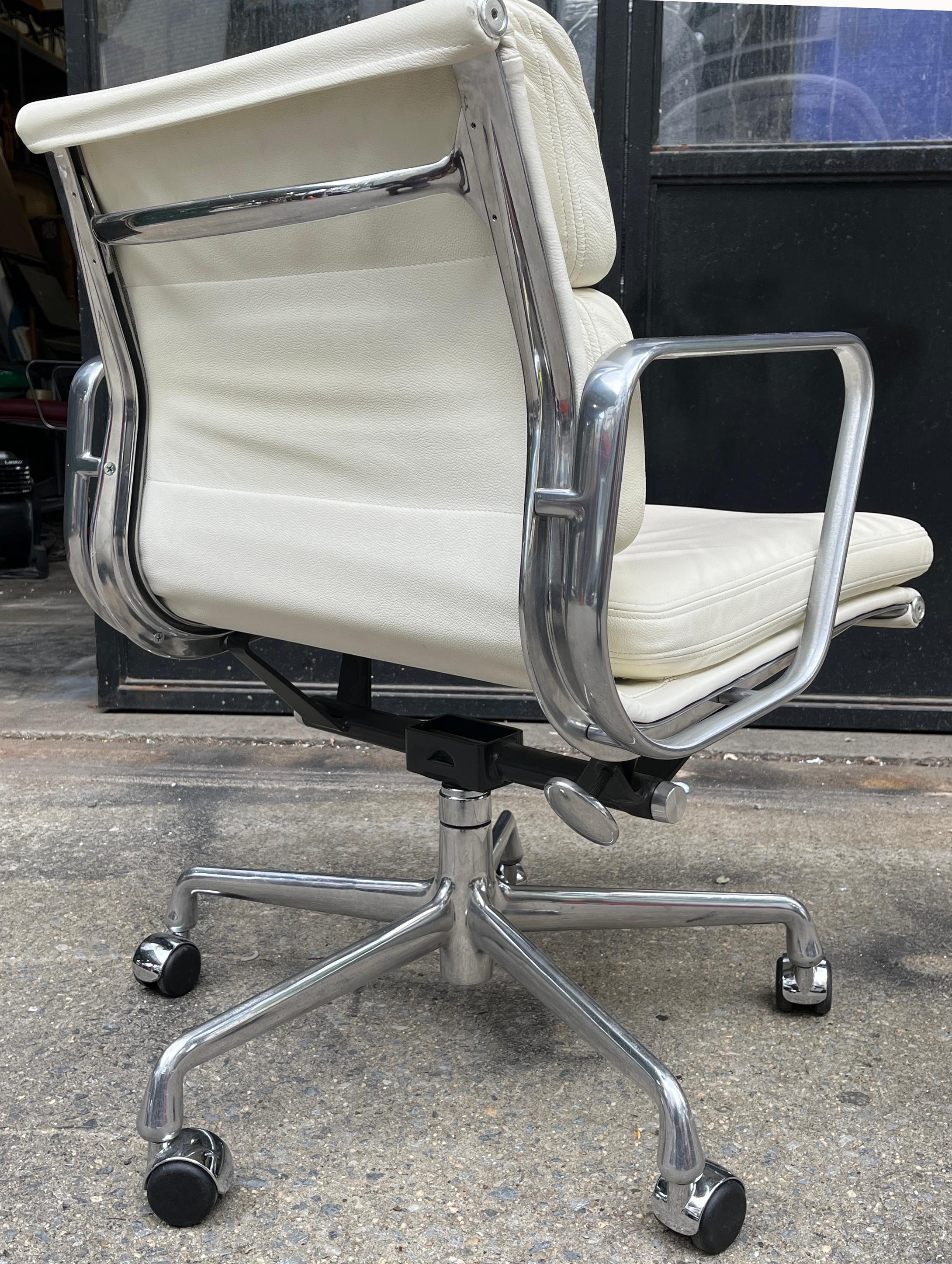 Midcentury Soft Pad Chairs by Eames for Herman Miller 'Two Available ...
