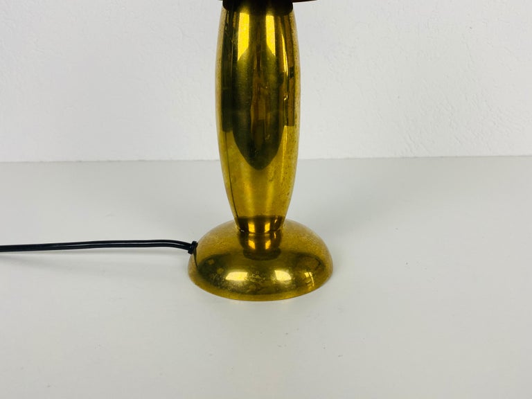 Midcentury Solid Brass Table Lamp by Studio Lambert, 1980s For Sale at ...