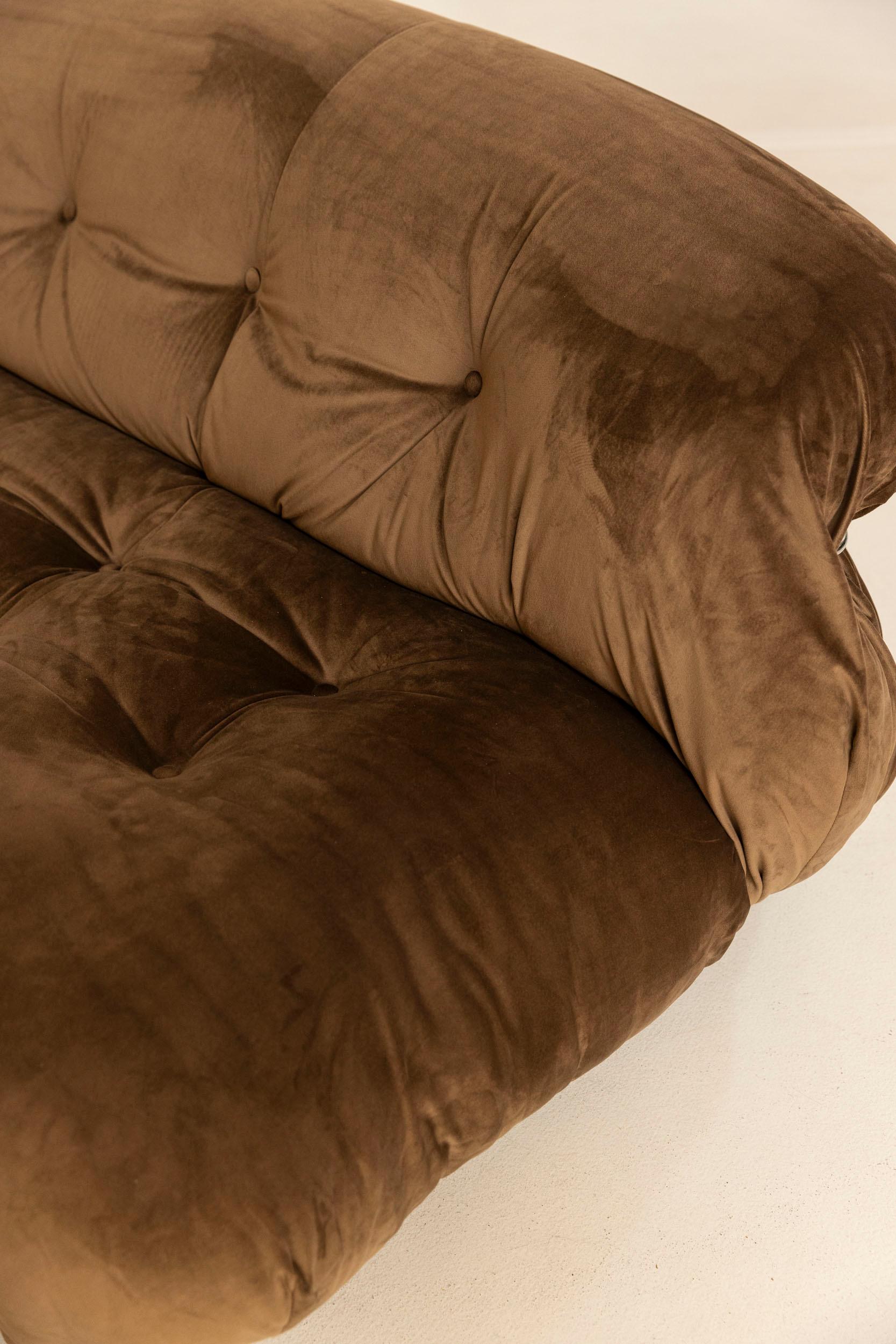 Midcentury Soriana sofas by Afra and Tobia Scarpa for Cassina, Italy ...