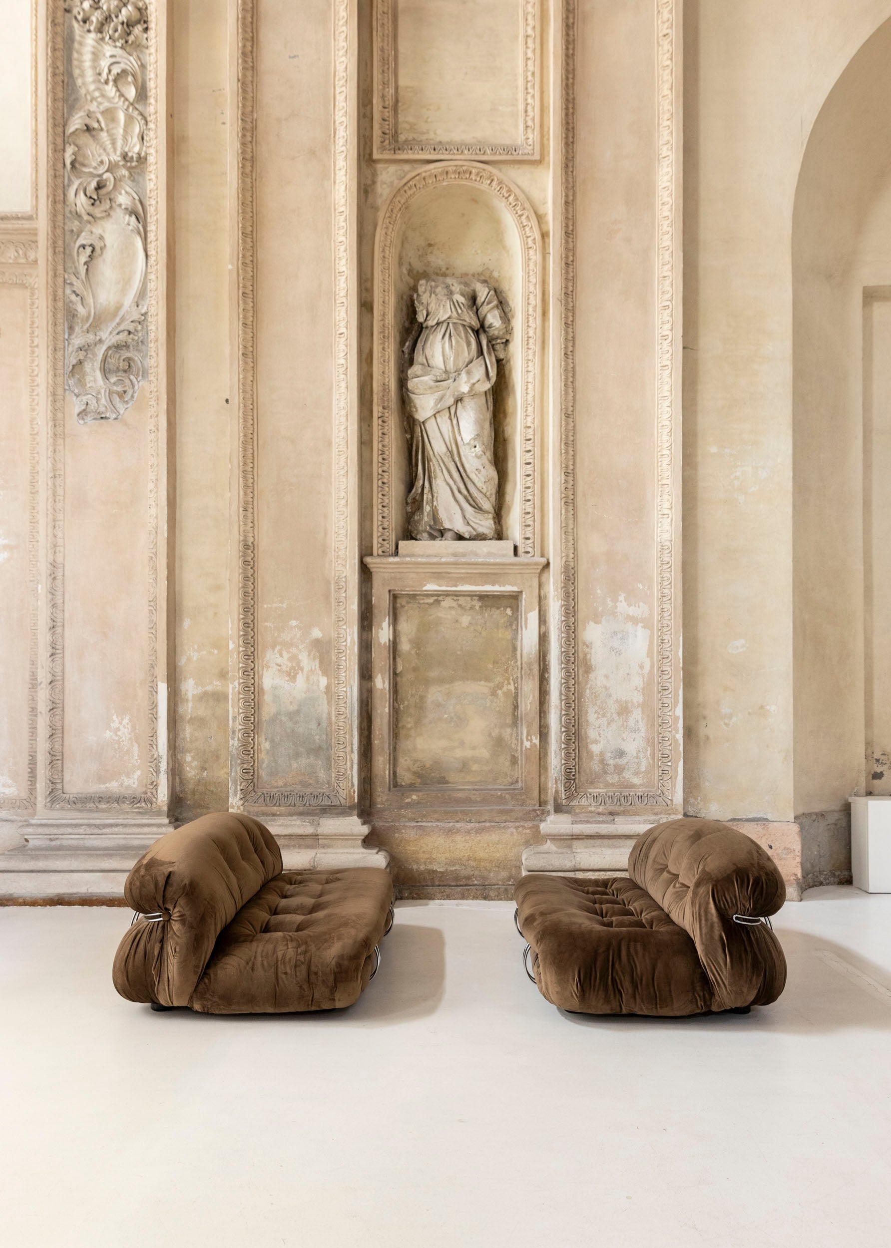 Midcentury Soriana sofas by Afra and Tobia Scarpa for Cassina, Italy ...