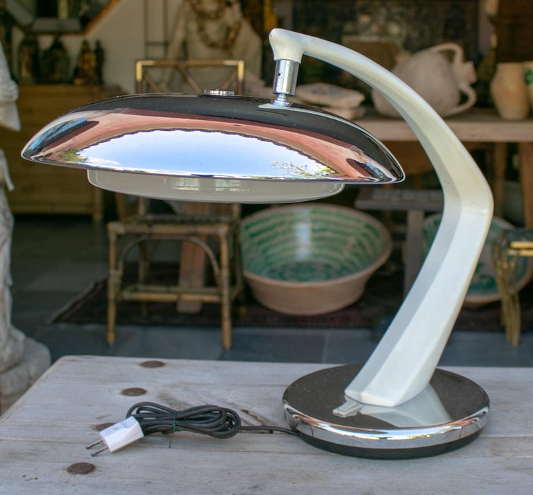 Midcentury Spanish Fase Madrid Desk Lamp For Sale at 1stDibs