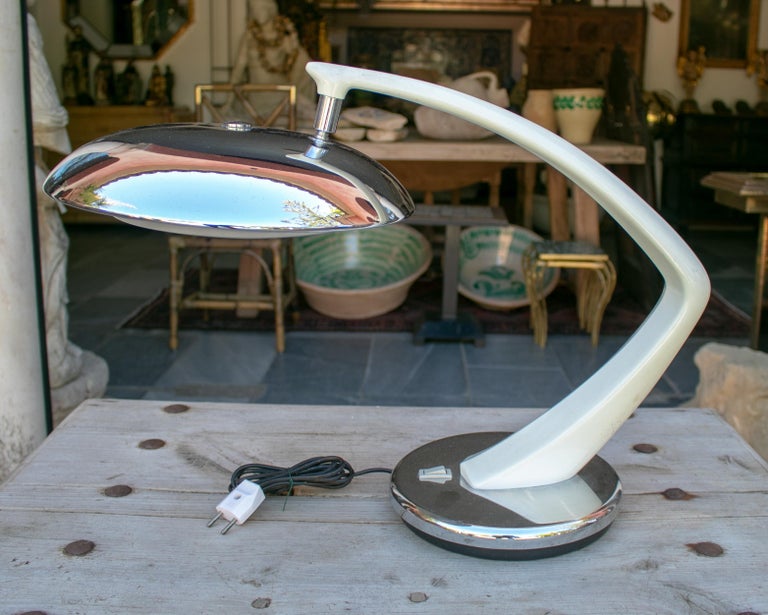 Midcentury Spanish Fase Madrid Desk Lamp For Sale at 1stDibs