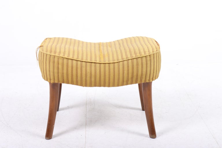 Midcentury Stool Model Pragh Designed by Ib Madsen and Acton Schubell ...