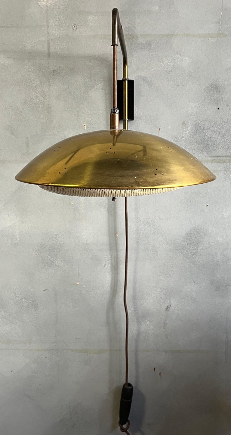 Midcentury Swing Arm Adjustable Lamp at 1stDibs