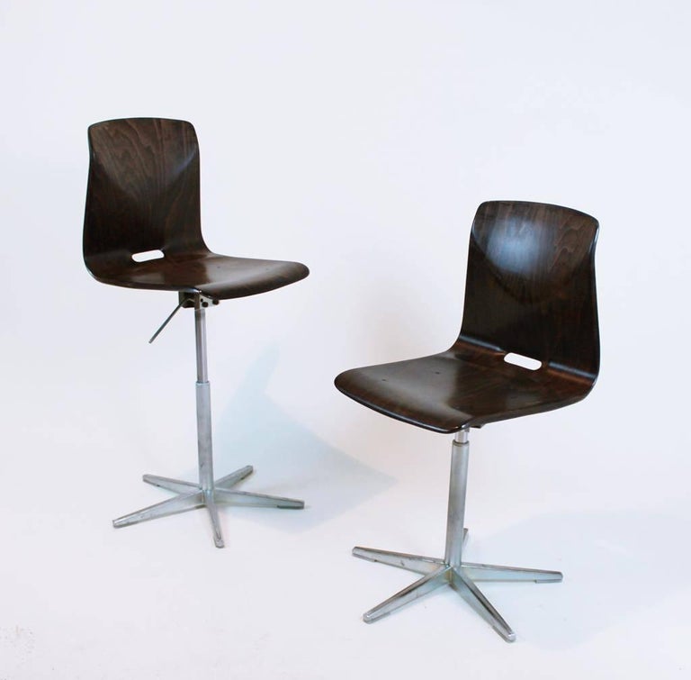 Midcentury Swiss Swivel Chair from Embru, 1960s For Sale at 1stDibs