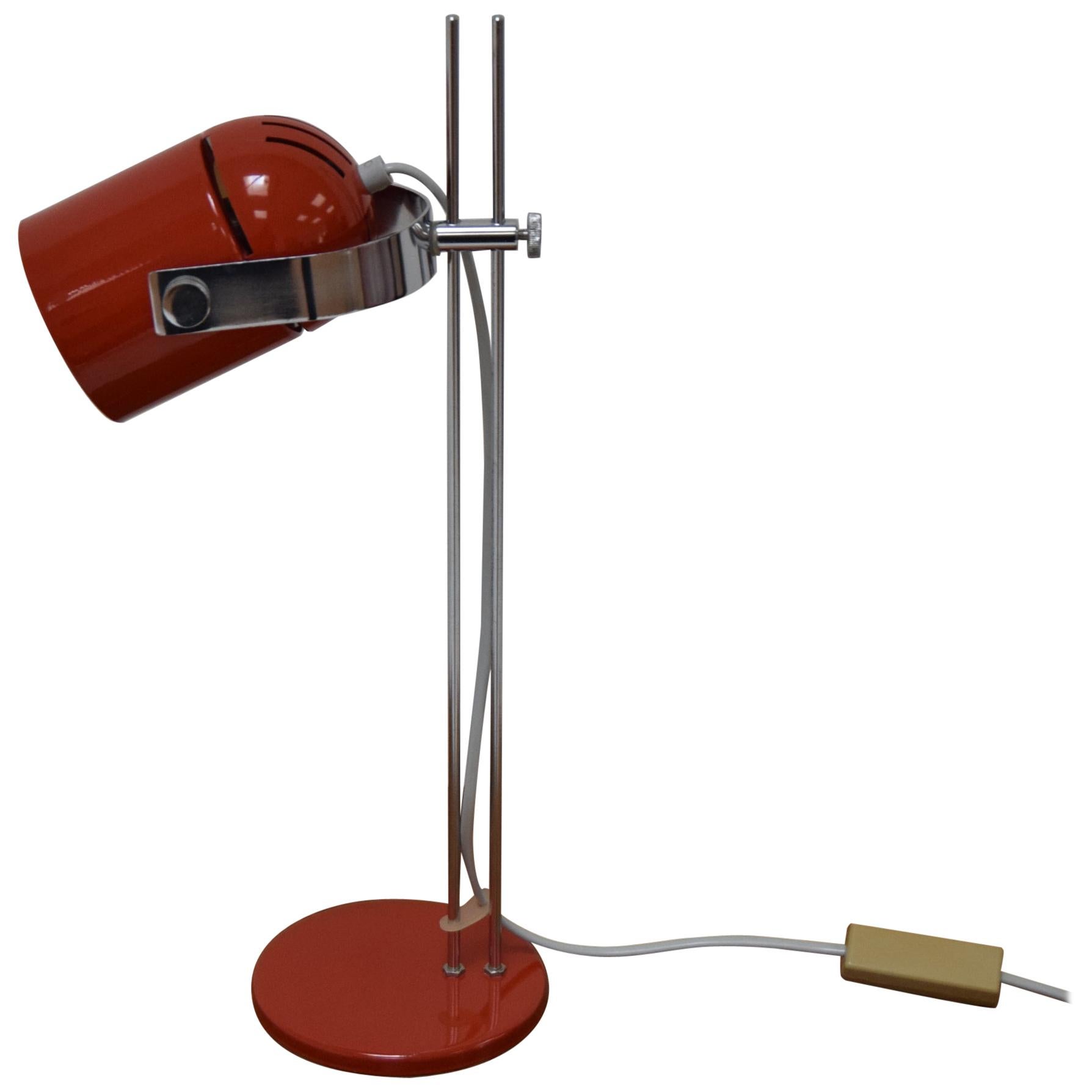 Midcentury Table Lamp Combi Lux, Lidokov, Stanislav Indra, 1970s at 1stDibs