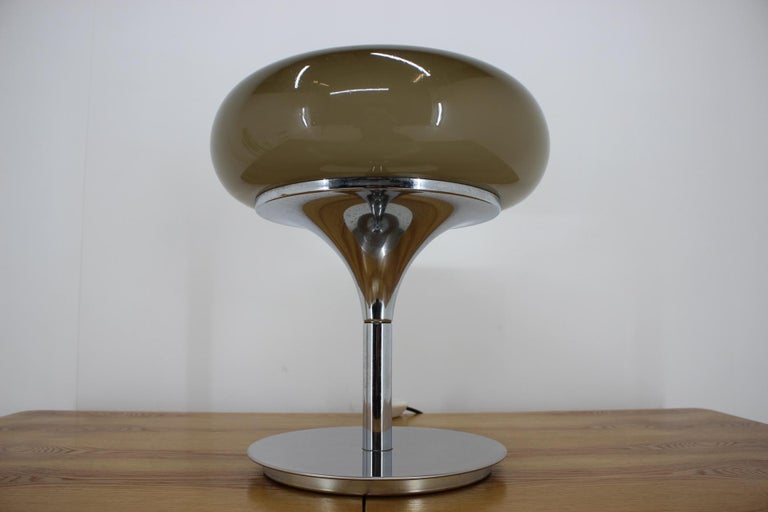 Midcentury Table Lamp Meblo, Design Harvey Guzzini, 1970s at 1stDibs