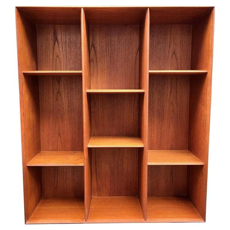 Midcentury Teak Bookcase at 1stDibs