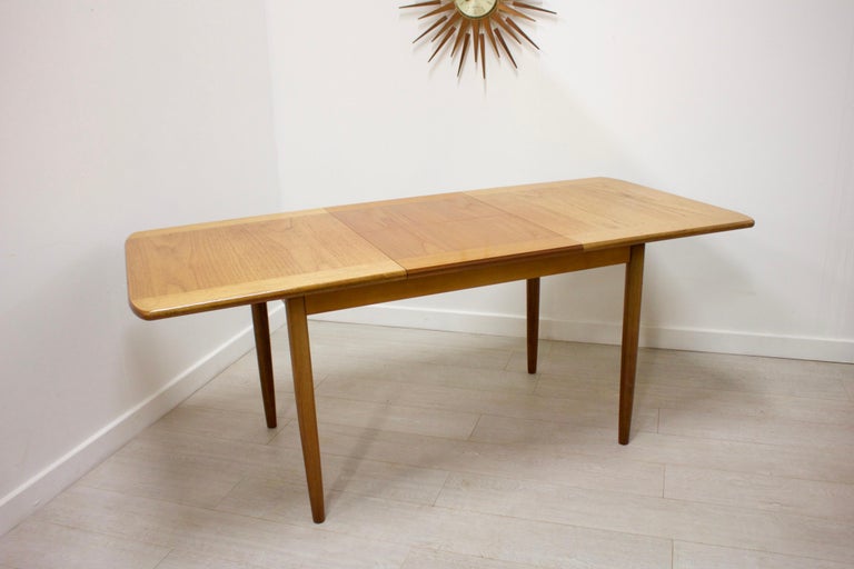 Midcentury Teak Dining Table by Meredew, 1970s at 1stDibs