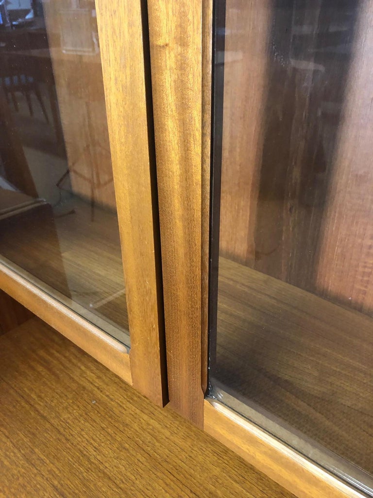 Midcentury Teak Modular 3 Part Wall Unit by Nathan Furniture For Sale ...