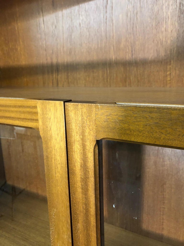 Midcentury Teak Modular 3 Part Wall Unit by Nathan Furniture For Sale ...
