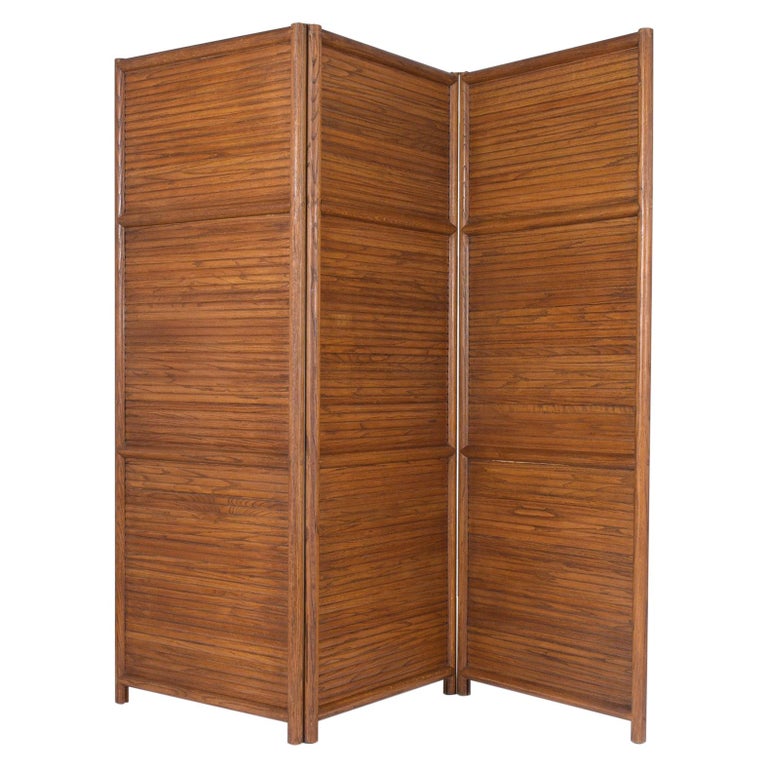 Mid-century Teak Wood Screen Divider at 1stDibs