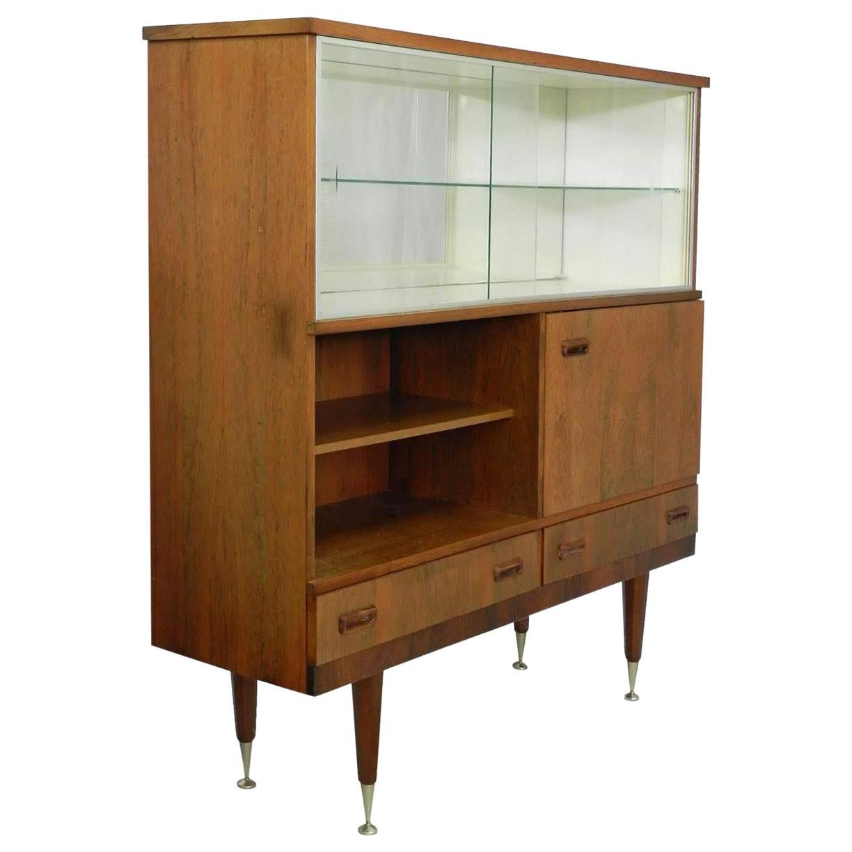 Midcentury Vitrine Cabinet Showcase Scandinavian Style Living Room ...