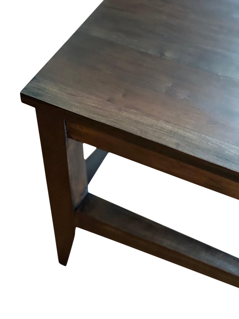 Midcentury Walnut Coffee Table, Refinished For Sale at 1stDibs