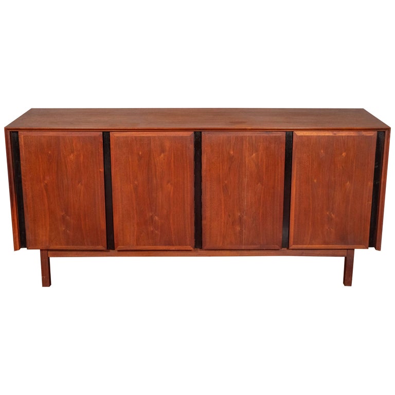 Midcentury Walnut Credenza Sideboard by Merton Gershun for Dillingham ...