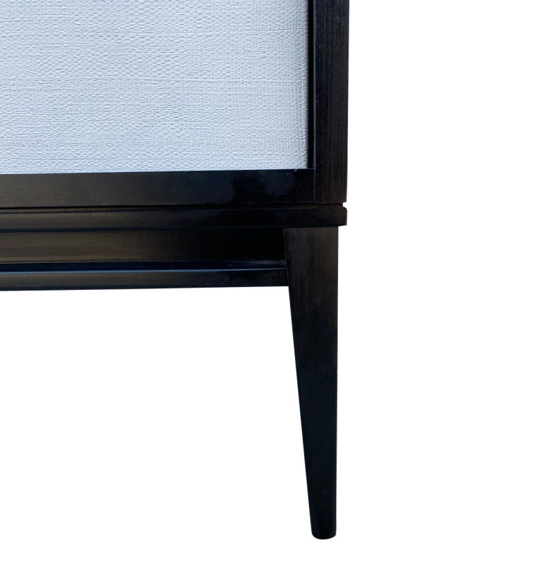 Midcentury White Door Credenza Paul McCobb Planner Group #1514 Black ...