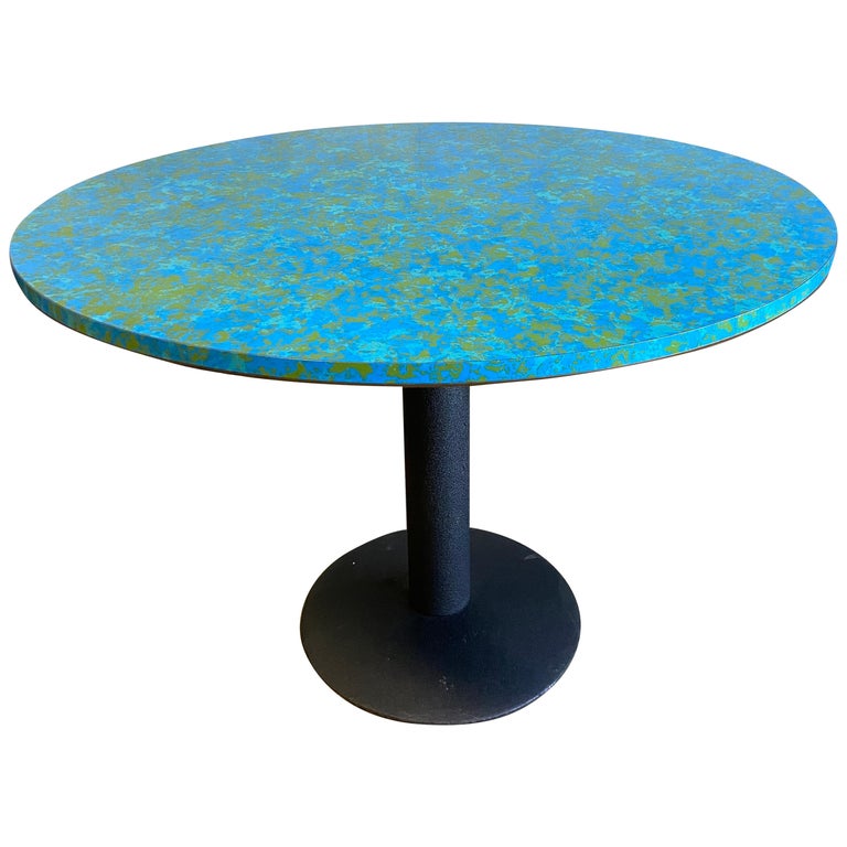 Midcentury World Laminate Top Table For Sale at 1stDibs