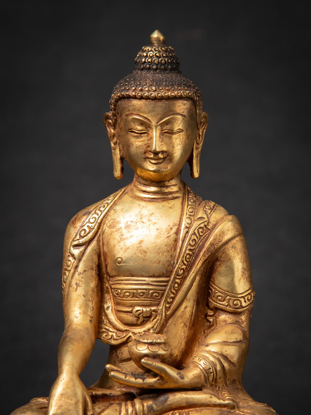 Middle 20th century Old bronze Nepali Buddha - OriginalBuddhas For Sale ...