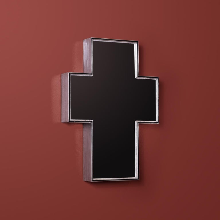 'Middle Ages Modern' Iron-Framed Crux Immissa 'Talisman Mirror' by ...