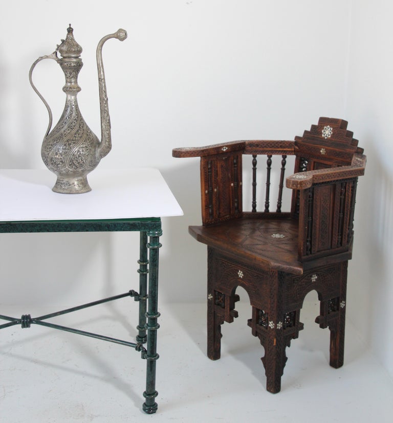 Middle Eastern Islamic Turkish Ottoman Tinned Copper Ewer For Sale at ...