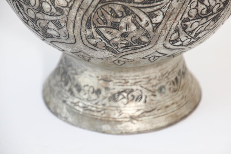 Middle Eastern Islamic Turkish Ottoman Tinned Copper Ewer For Sale at ...