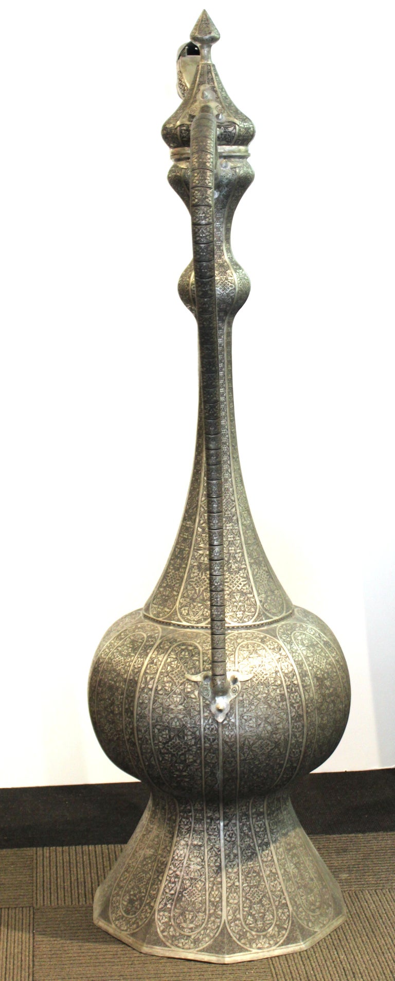 Middle-Eastern Monumental Metal Ewers at 1stDibs