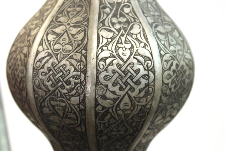 Middle-Eastern Monumental Metal Ewers at 1stDibs