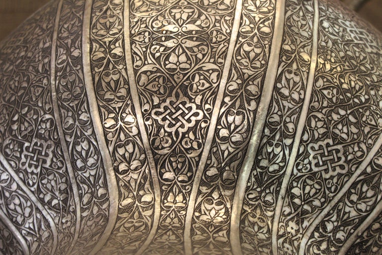 Middle-Eastern Monumental Metal Ewers at 1stDibs