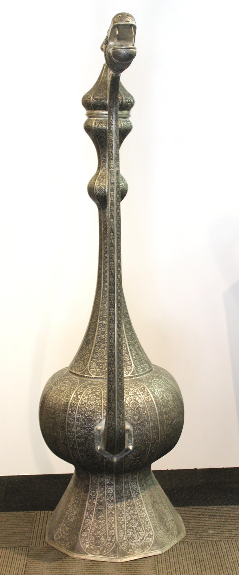 Middle-Eastern Monumental Metal Ewers at 1stDibs