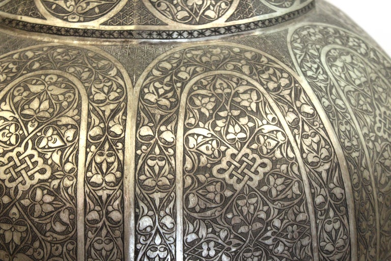 Middle-Eastern Monumental Metal Ewers at 1stDibs