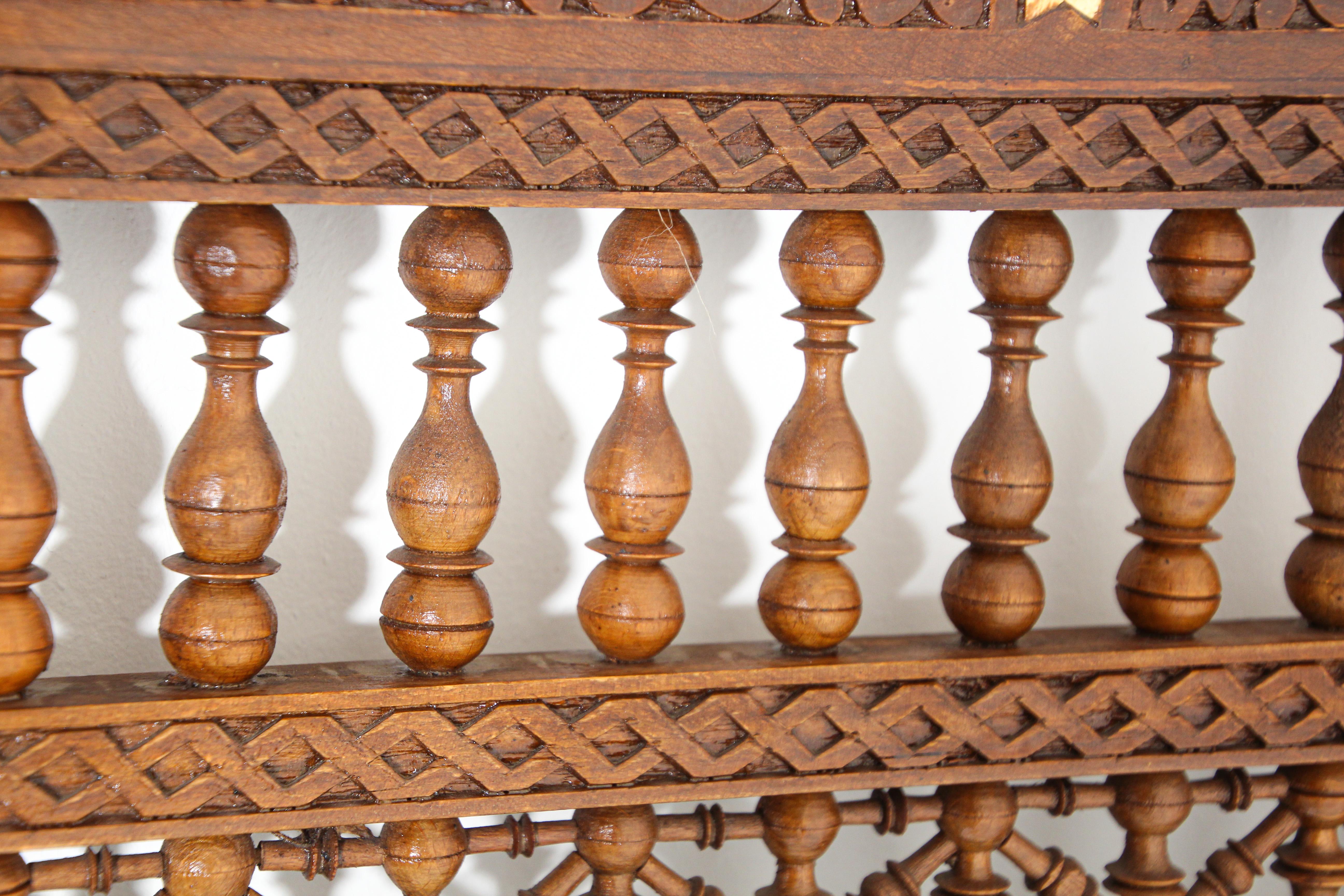 Middle Eastern Moorish Wall Mirror For Sale at 1stDibs | moorish mirror ...